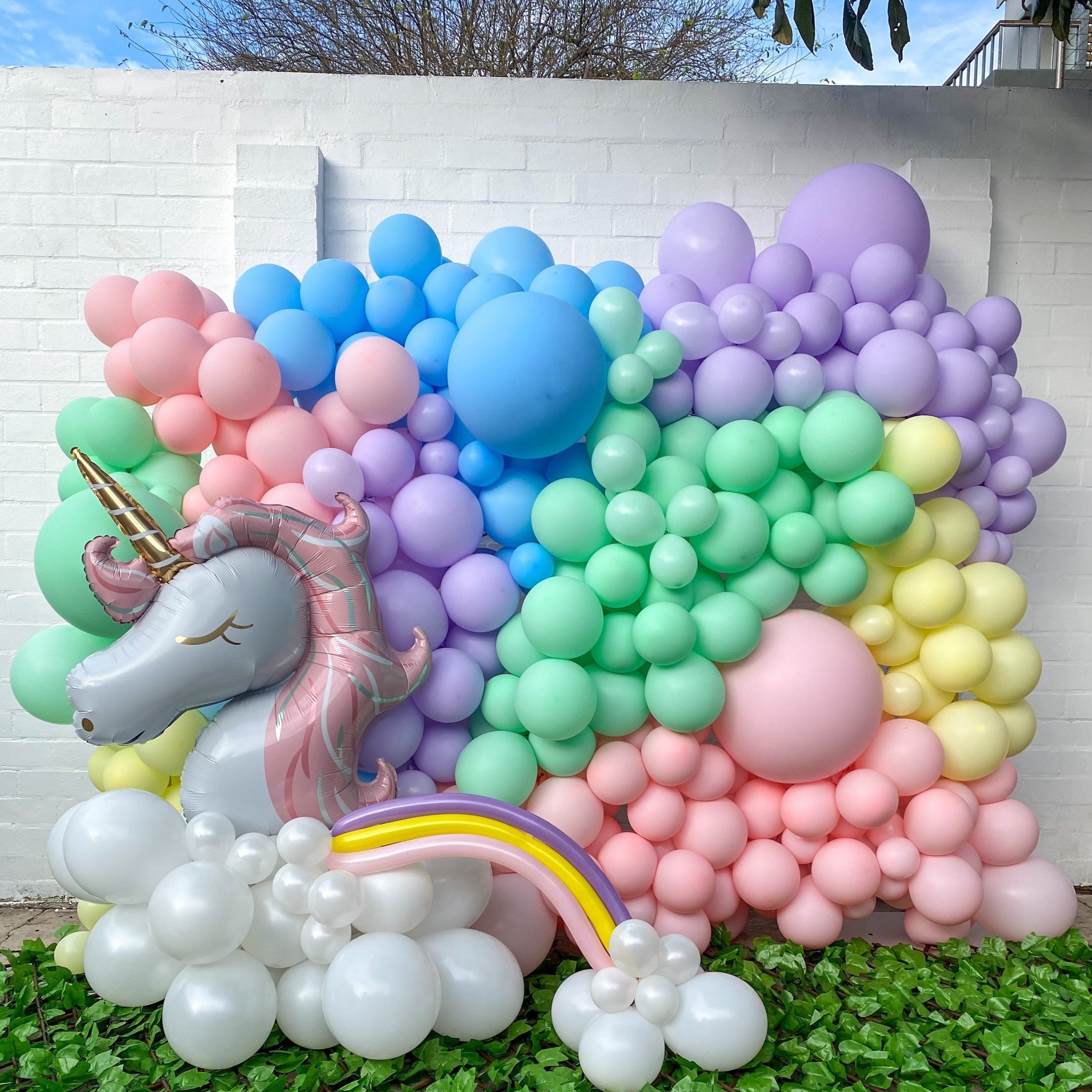 Pastel Balloon Wall – Balloon Market