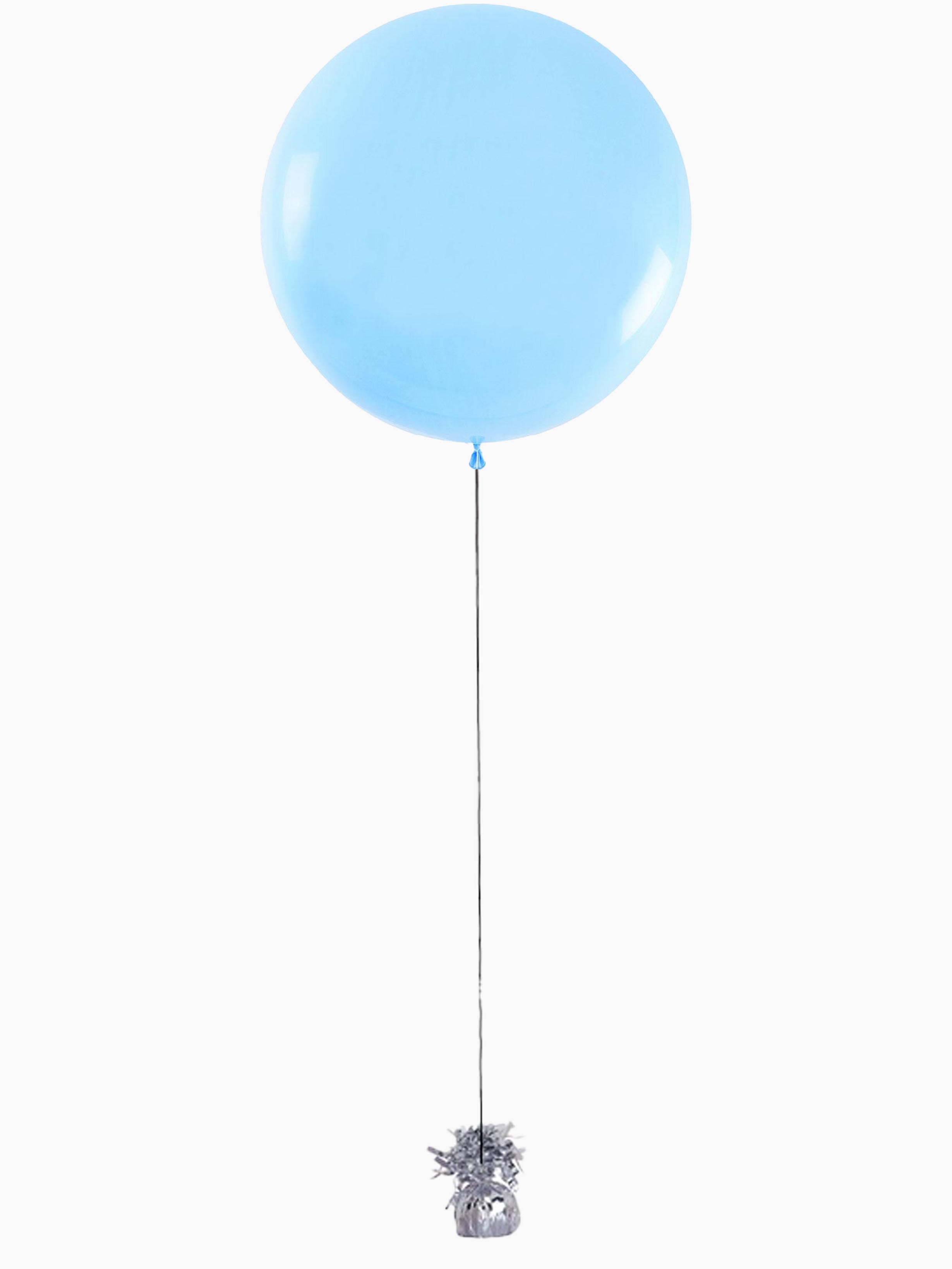 PASTEL BLUE Giant Balloon 60cm – Balloon Market